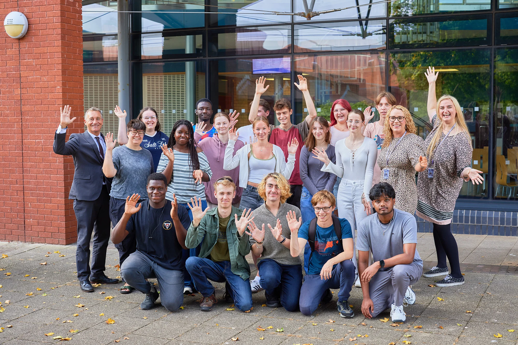Students celebrate Outstanding results! | UCS College Group